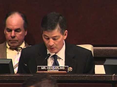 Hensarling Statement on Committee’s Oversight Plan