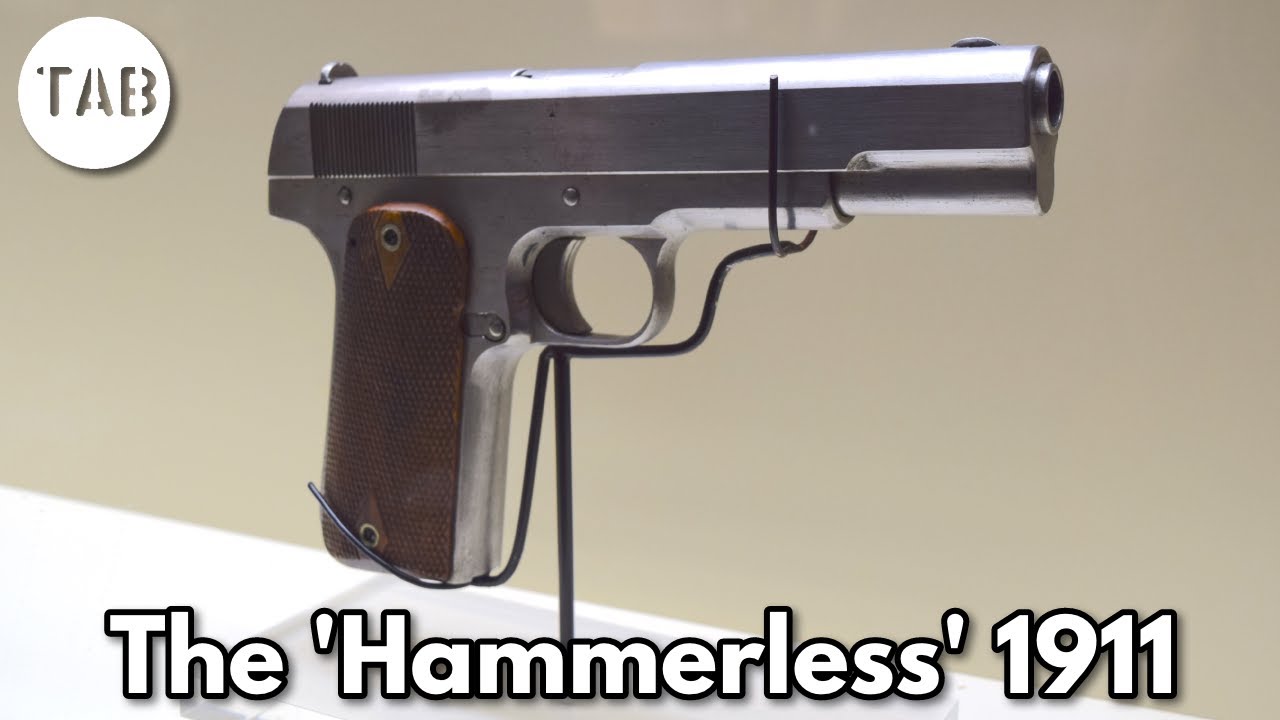 John Browning's Hammerless 1911 Prototype