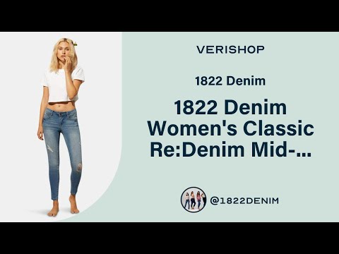 1822 Denim 1822 Denim Women's Classic Re:Denim Mid-Rise Skinny Jeans Review