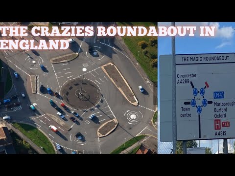 The Crazies roundabout in England ( Swindon town).
