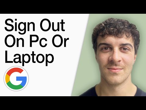 How To Sign Out Of Google Account On Pc Or Laptop (Full 2025 Guide)