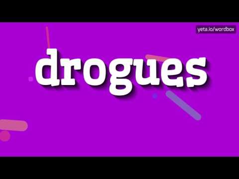 HOW TO PRONOUNCE DROGUES? #drogues