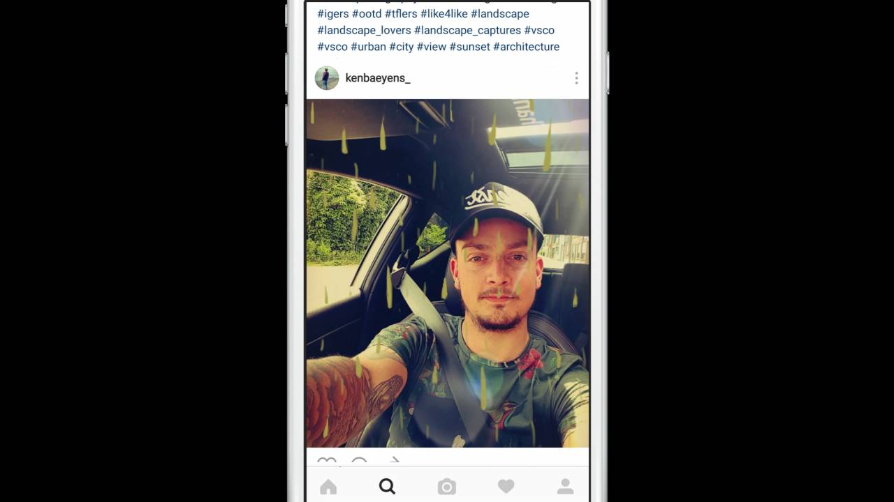 Animation Test 1- Instagram Scroll 2016