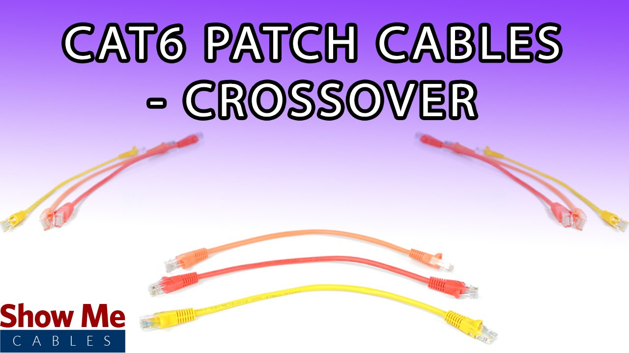 Cat6 Crossover Patch Cables - Quickly & Easily Connect Your Network