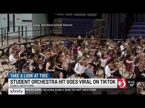 Vt. student orchestra goes viral performing Led Zeppelin song