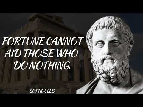 Practical life advice that will be of great help in living life | The Deep Wisdom of Sophocles