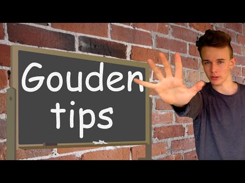 5 Gouden Tips voor een Spreekbeurt/Presentatie