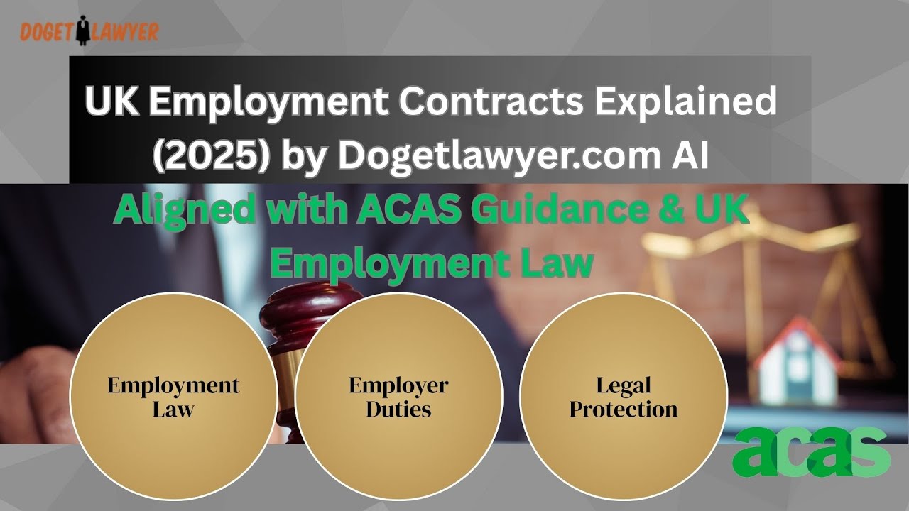 Free UK Employment Contract Template | Law Explained ; Automated Contracts #contracttemplates