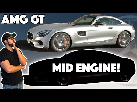 Mercedes-AMG GT Gets Turned Into a Mid-Engined Supercar, Looks Like a ...