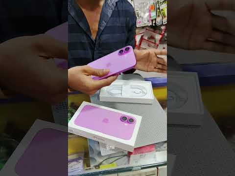 iPhone 16 pink colour unboxing !  iPhone 16 plus unboxing video #iphone16 #viralvideo