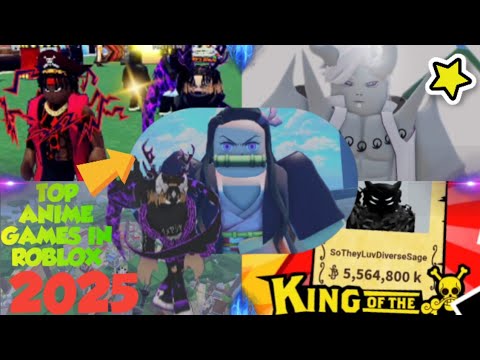 TOP Roblox ANIME GAMES to PLAY 2025 (NEW) #guide #roblox #new #2025