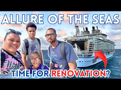 Boarding one of Royal Caribbean's OLDEST Oasis Class Ships- ALLURE OF THE SEAS!