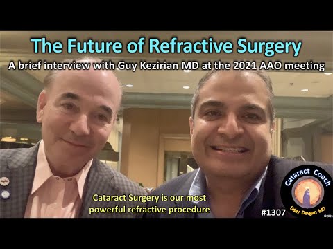 CataractCoach 1307: the future of refractive surgery with Guy Kezirian MD