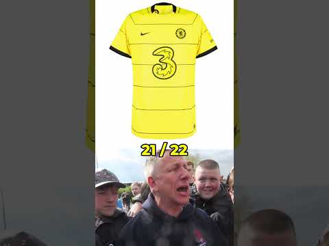 Chelsea Away Kit History !!🔵⚪