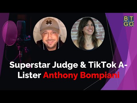 Superstar Judge & TikTok A-Lister Anthony Bompiani