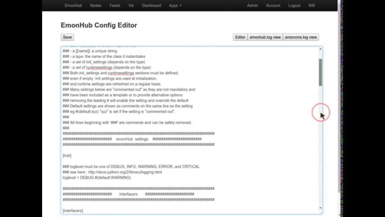 emonPi Setup 4/6: Posting remotly to emoncms.org & EmonHub config