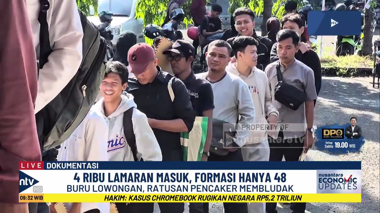 Heboh! Ratusan Pelamar Serbu Pabrik Garmen Baru di Sawah Luhur, 4 Ribu Lamaran Masuk | NEU