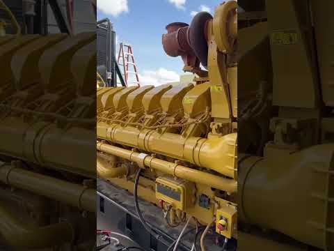 4,000 kW Caterpillar Diesel Start Up