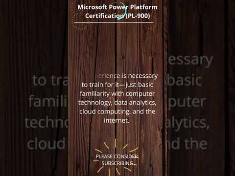 Power Platform Certification Quick Guide #shorts