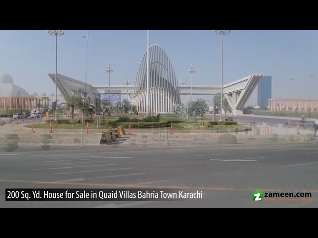 Bahria Town - 200 Sq Yard Quaid Villa For Sale Bahria Town Karachi ...