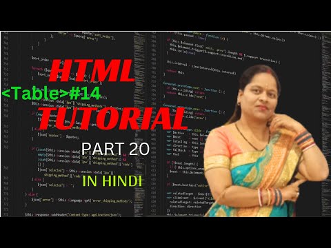 Caption tag in html table.