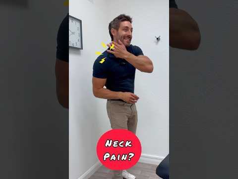 How to fix neck pain. #neckpain #neckpainrelief