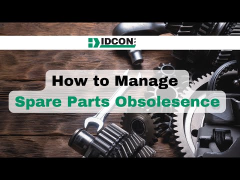 How to Manage Spare Parts Obsolescence