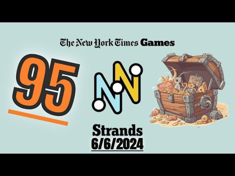 NYT Strands Puzzle Game #95 Hints, Spangram, Answers and Theme for June 6 2024 (Strands 06/06/2024)