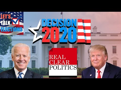 The 2020 Electoral Map Based on Polling Data
