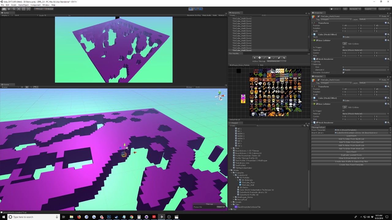 3D Level Generation From 2D Tilemaps