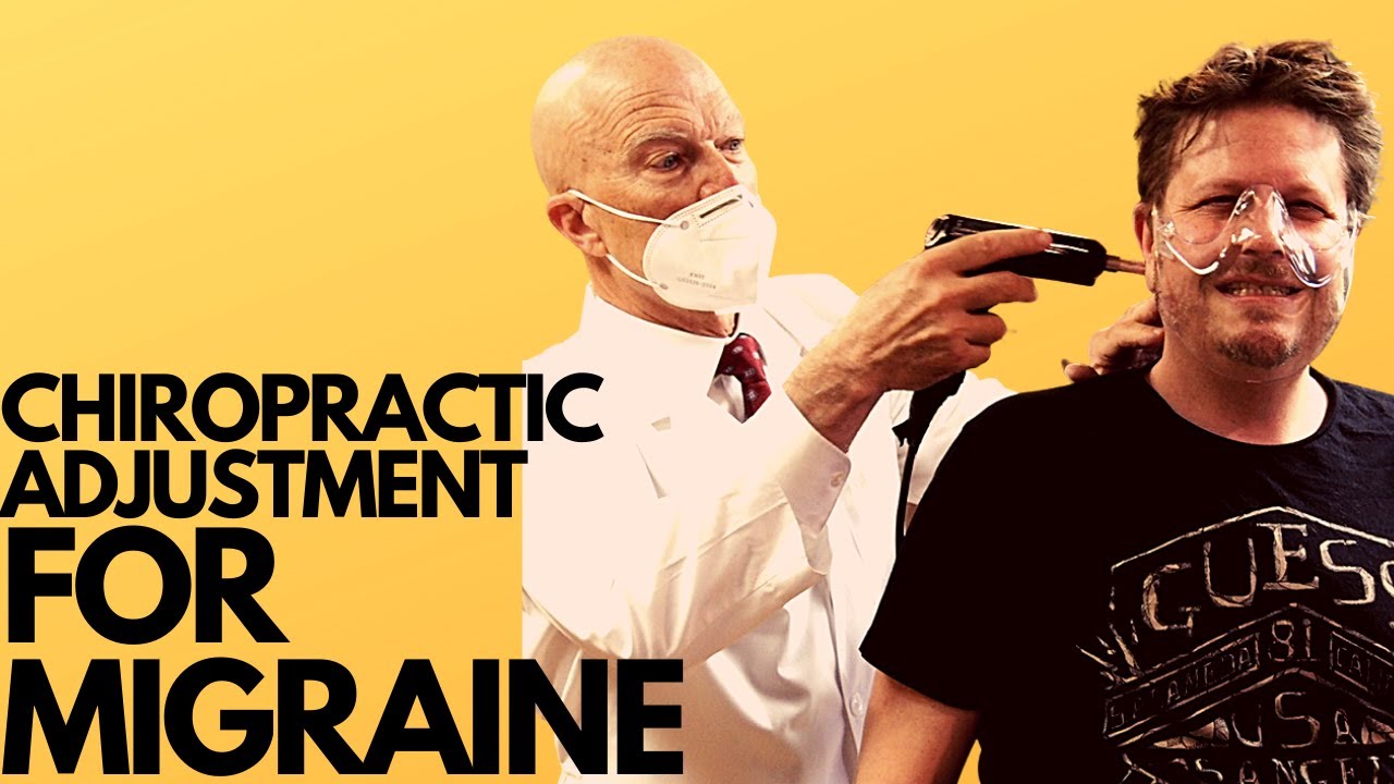 Chiropractic Adjustment For Migraine Headache, watch an AMAZING healing!