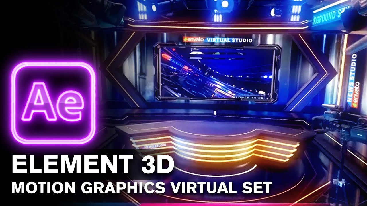 After Effects Tutorials Element 3D For Beginners