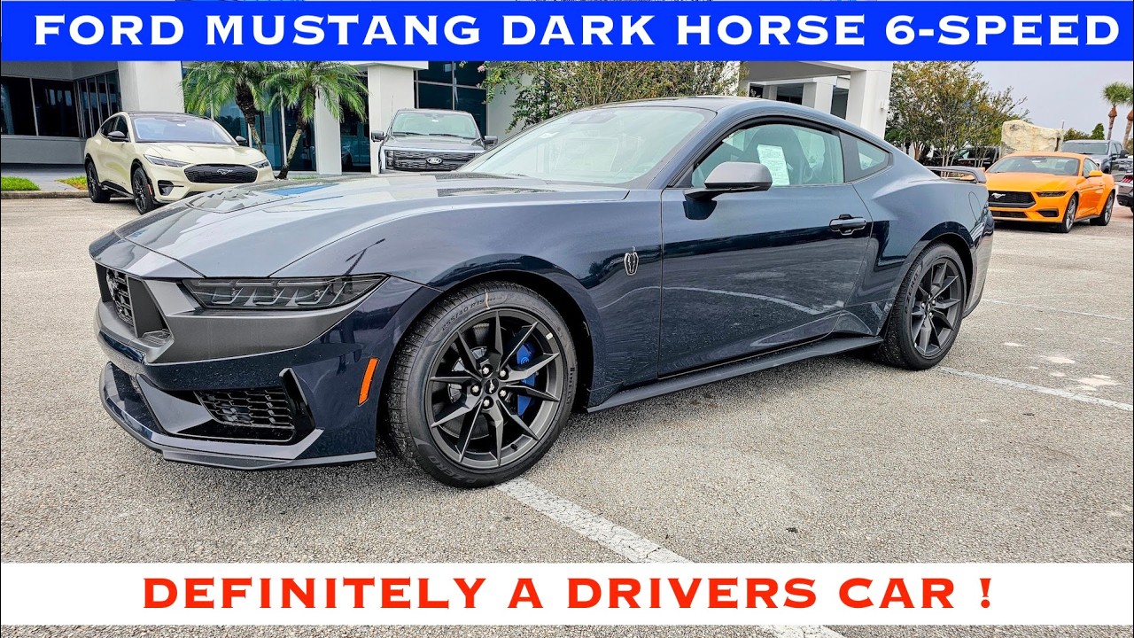 2025 Ford Mustang Dark Horse 6-Speed Manual - A True Drivers Car? POV Test Drive and Brief Review..