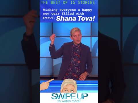 Ellen DeGeneres instagram stories 10 September 2018