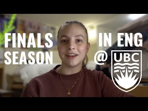 A Day in My Life During FINALS SEASON at UBC!