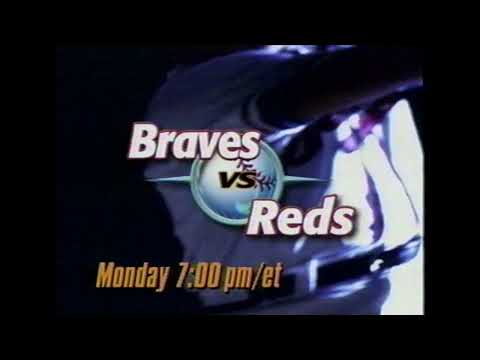 TBS Superstation - Braves vs. Reds Game Promo (1999)