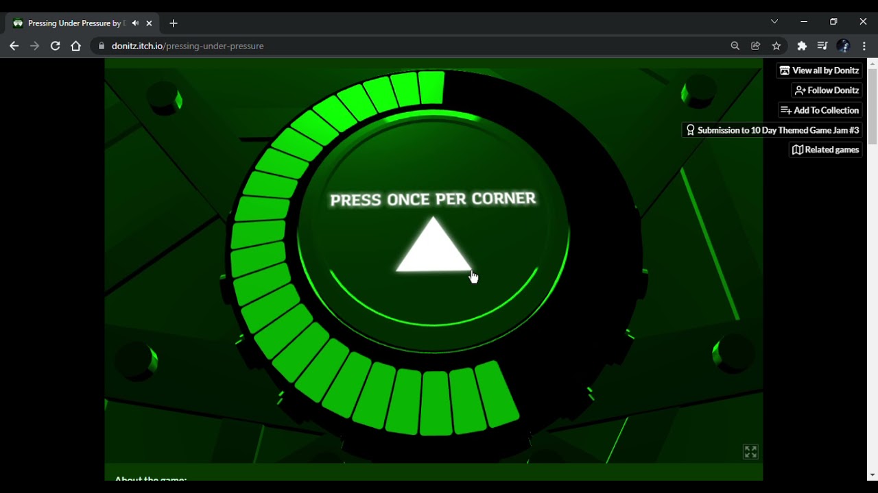 Pressing Under Pressure by Donitz