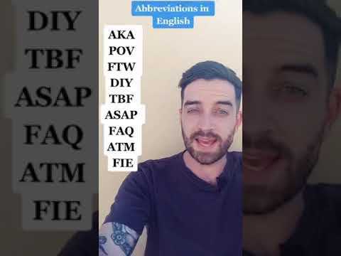 9 VERY useful abbreviations in English 🔥