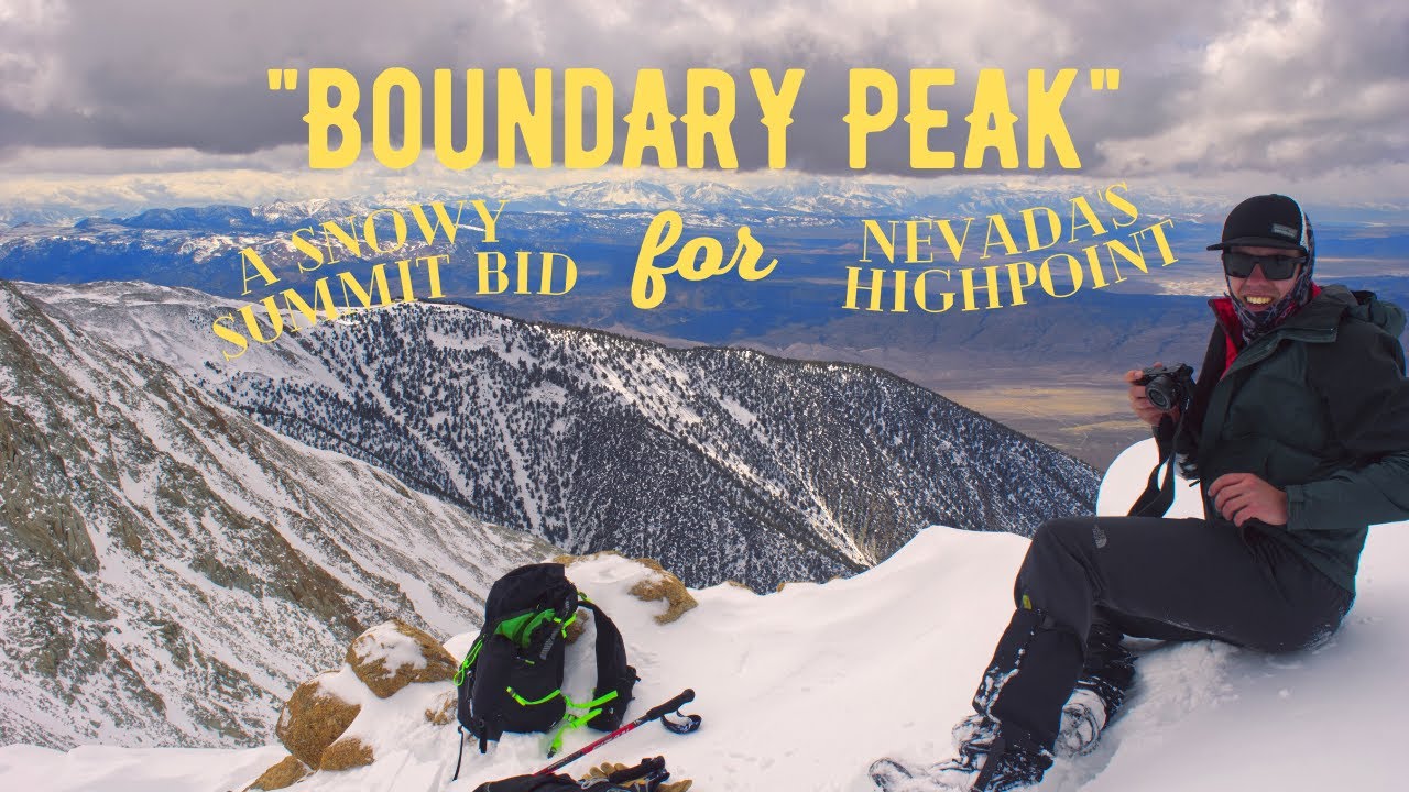 Boundary Peak | A Snowy Summit Bid for Nevada's Highpoint