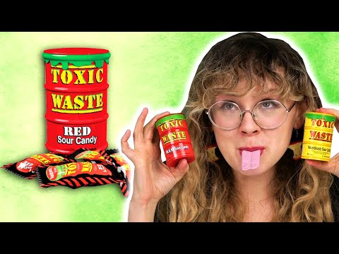 Irish People Try Toxic Waste Sour Candy