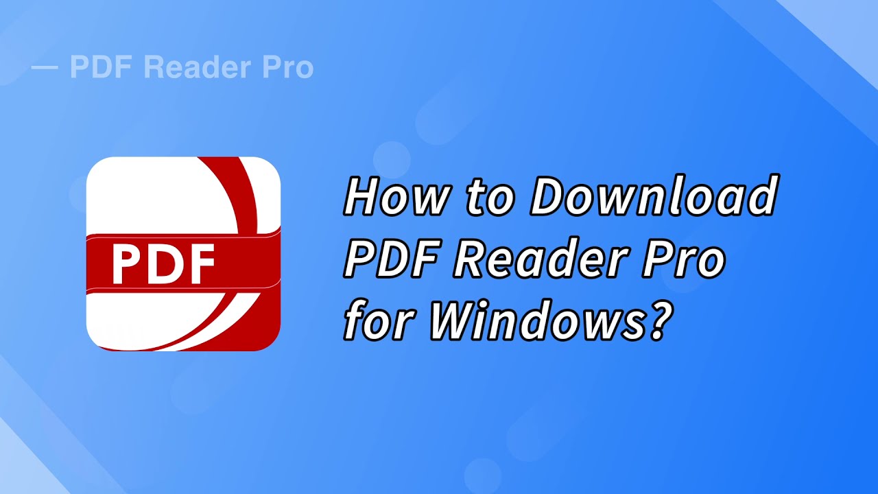 How to Download PDF Reader Pro for Windows |#PDFReaderPro