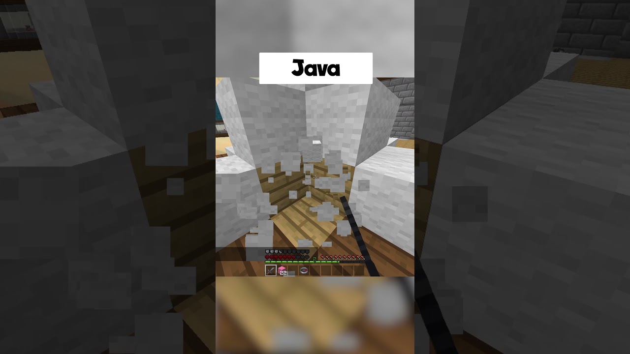 Minecraft Java vs. Bedrock edition