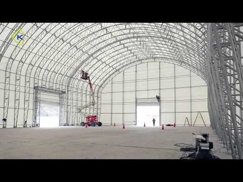 Kroftman fabric buildings for the mining industry