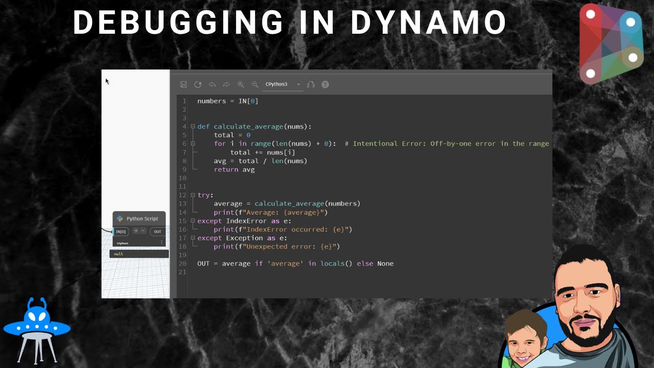 Dynamo | Debugging in Dynamo Python Using Print