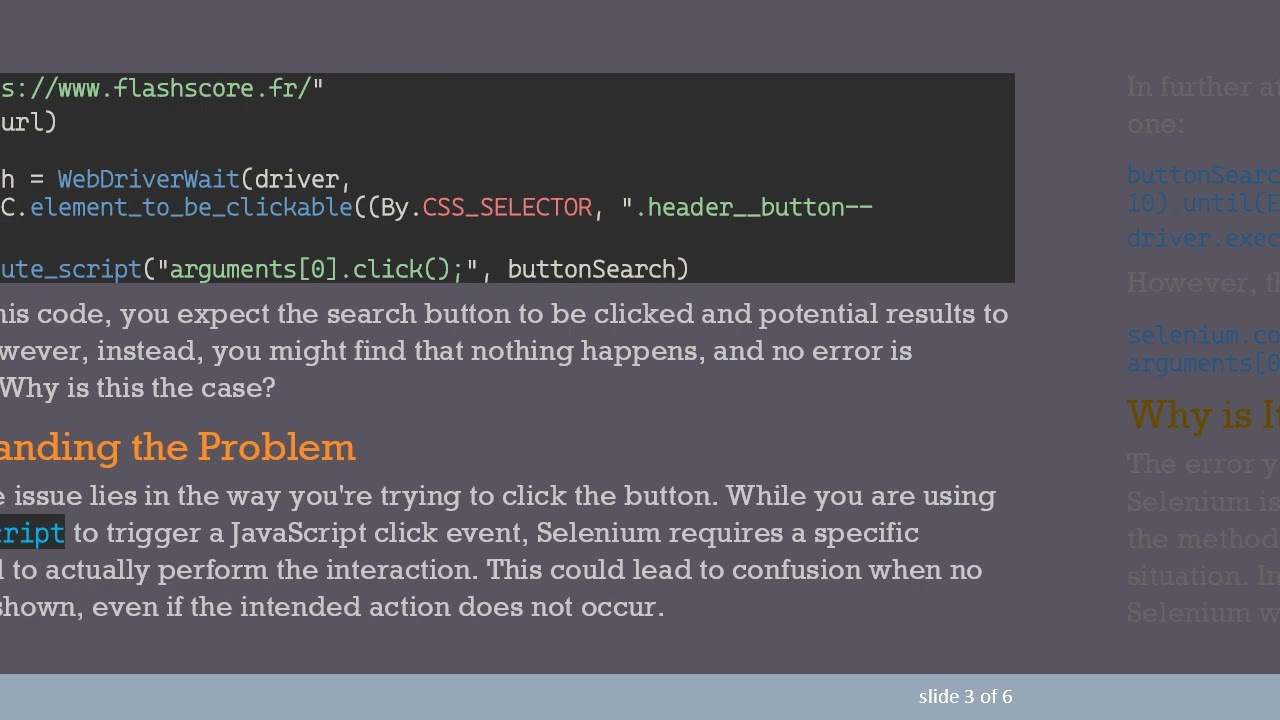 How to Successfully Click a Button Using Selenium in Python