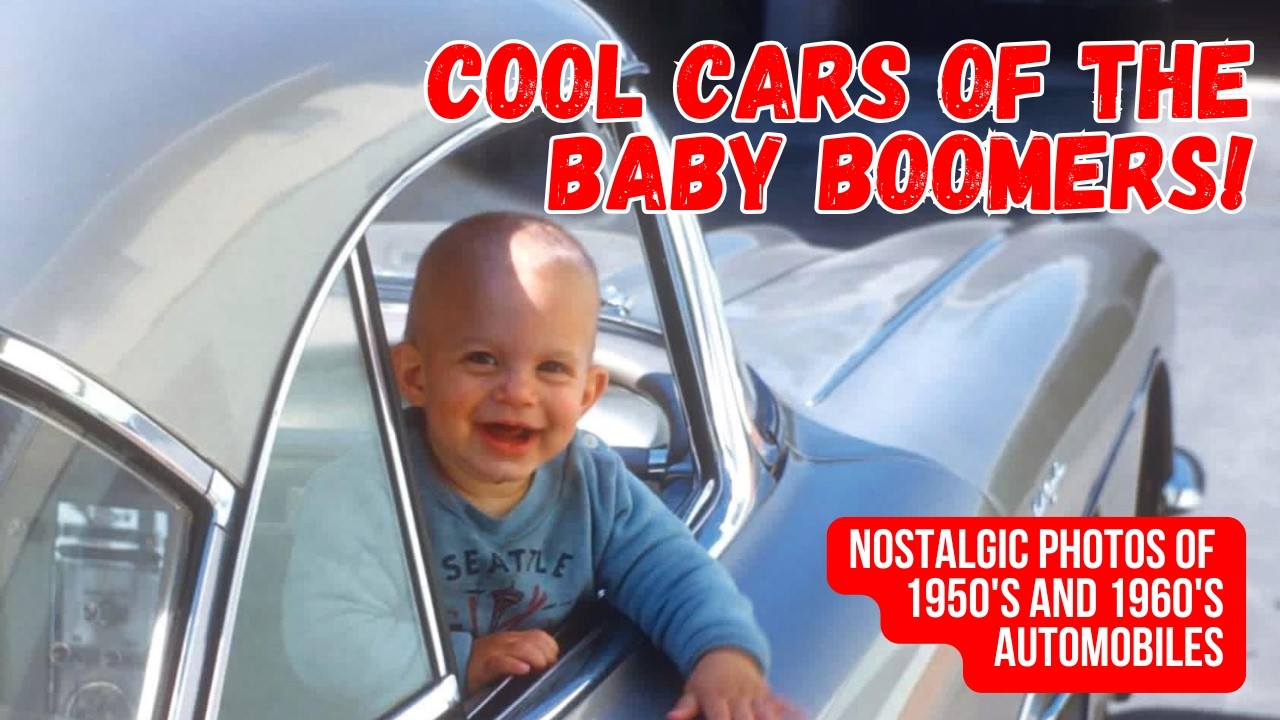 Were these cars in your neighborhood? Baby Boomers - Check out these vintage photos of 1950s & 1960s