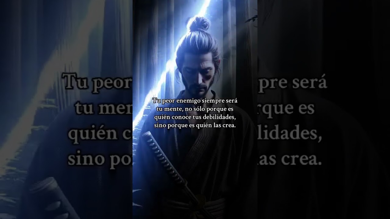 Tu peor enemigo siempre será tu mente... #frases #reflexión #poesía #motivación #peor #enemigo