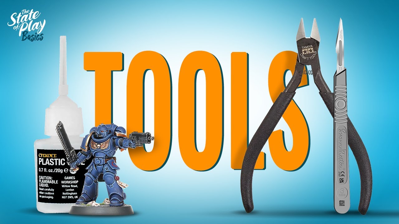 Warhammer ASSEMBLY needs ONLY 4 tools. But which are best?