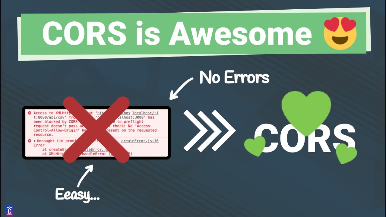 Why I No longer Hate CORS and Why you should too!