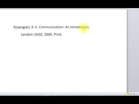 How to Write a Reference List Entry for a Book with 1 Author APA